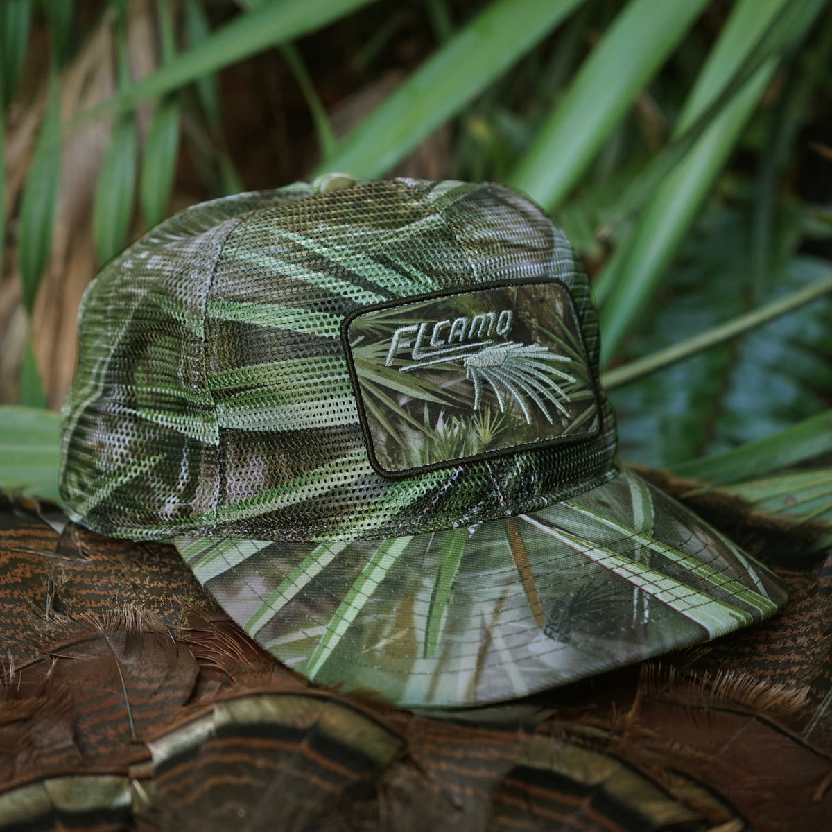 All Mesh Trucker hat- FL Camo Palmetto – FL Camo - Florida and The ...