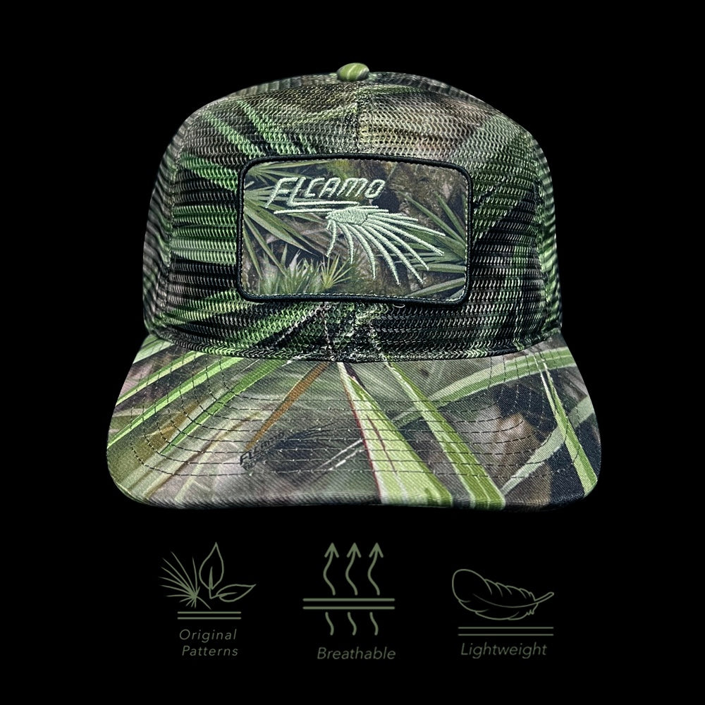 All Mesh Trucker hat- FL Camo Palmetto – FL Camo - Florida and The ...