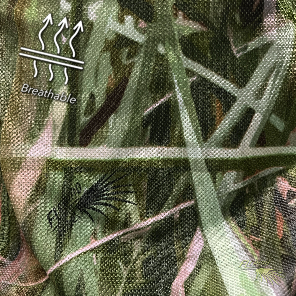 Breathable Mesh Loose Fit Mask - FL Camo Glades – FL Camo - Florida and ...